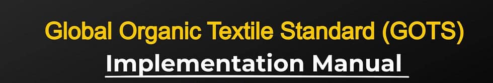 GOTS Implementation Manual Download || CB